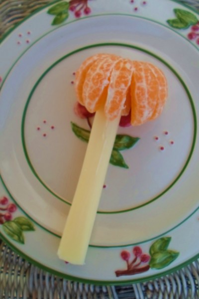 Clementine & Cheese Stick “Palm Tree” Snack for Kids | We Laugh, We Cry ...